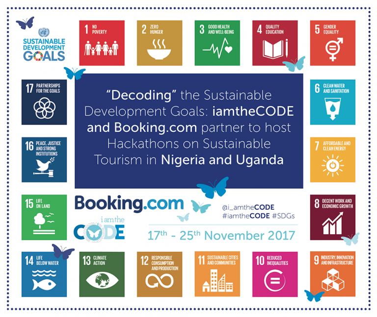 “Decoding” the Sustainable Development Goals: iamtheCODE and Booking ...